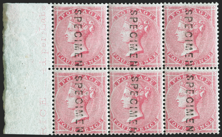 The world’s first stamp printers: GB postage stamp printers De La Rue