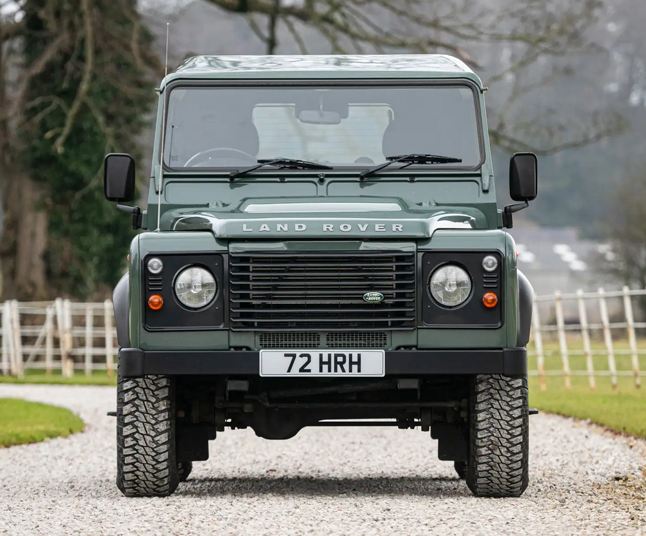 Fancy driving the King’s Land Rover? You can, but the HRH plates are e