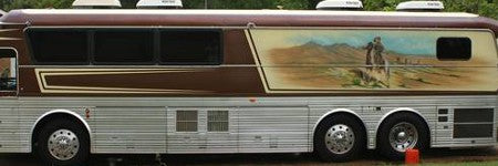 Willie Nelson Tour Bus