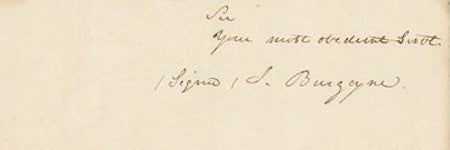 John Burgoyne's Ethan Allen letter achieves 25% increase on estimate