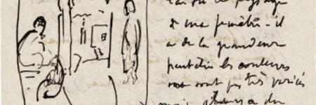 Henri Matisse drawings feature in letters to wife