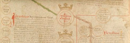 Royal lineage calfskin scroll sells for $45,500 in Cirencester