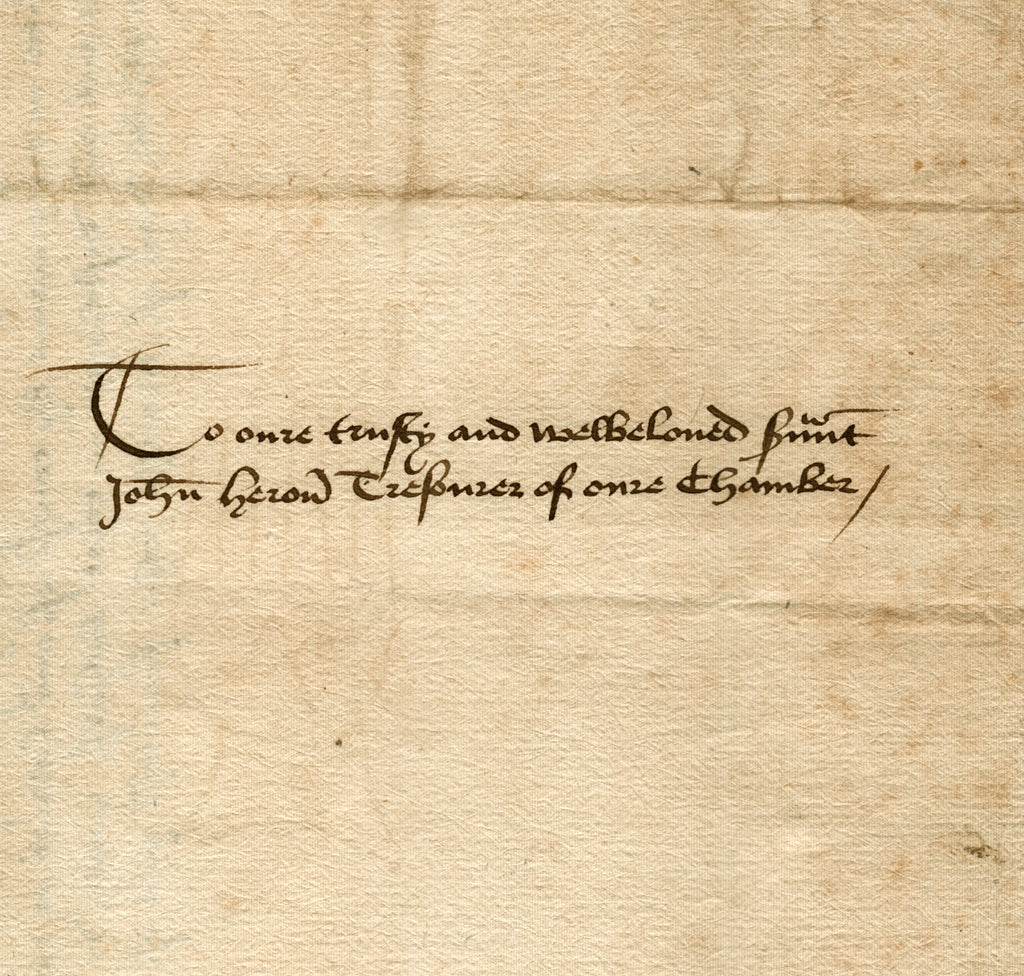 King Henry VIII Signed Historical Document