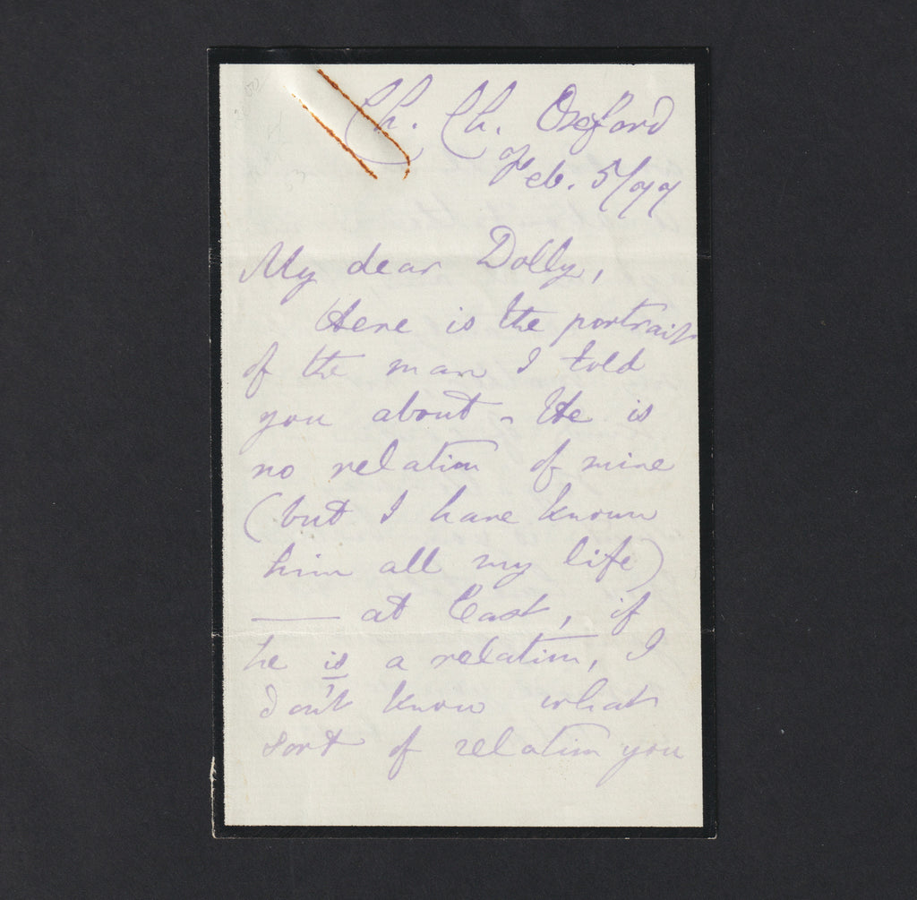 Lewis Carroll Autograph