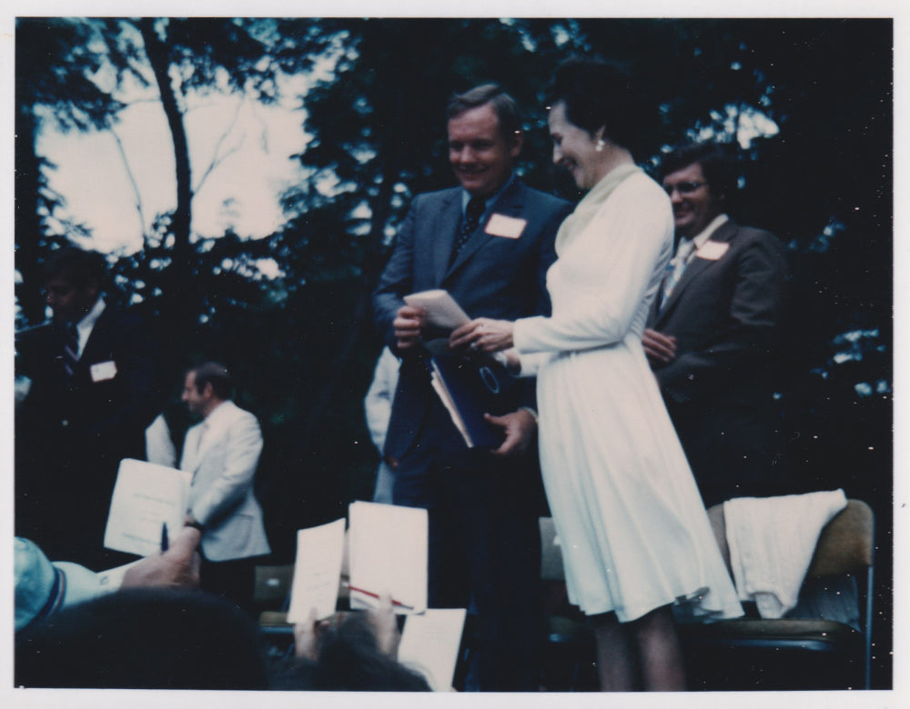 Neil Armstrong Signed Program