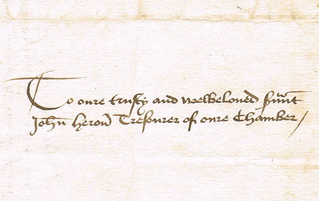 Henry VIII Signature | Historical Document for sale